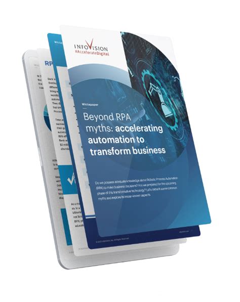 Robotic Process Automation And Digital Transformation Infovision