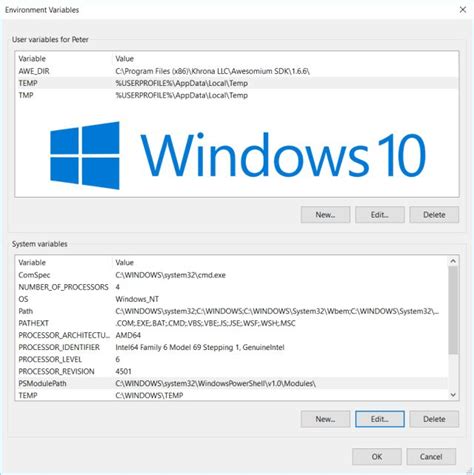 Microsoft Has Finally Decided To Improve The Windows 10 Dialog Box For Environment Variables