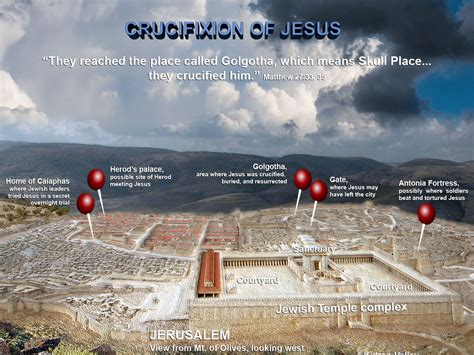 Mapping The Crucifixion Stephen M Miller