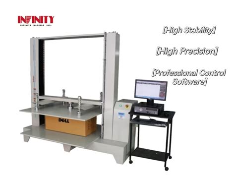 Package Container Compression Tester For Stacking Test Of Package Container