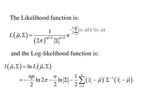 Ppt Maximum Likelihood Estimation Powerpoint Presentation Free