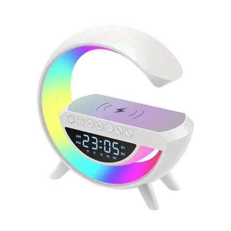 RGB LED wireless töltős bluetooth óra KP 3401 Lealkudtuk