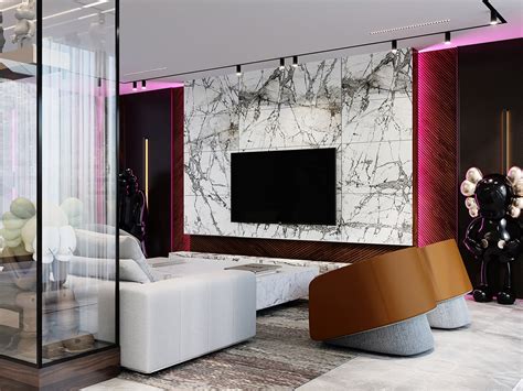 Проект двухуровневой квартиры Stark Pro Design