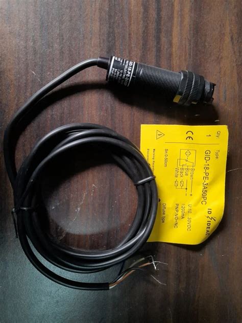 Ideal DIFFUSE BEAM PHOTO SENSOR M GID PE A PC PNP NO NC At Rs Diffuse Mode Sensor