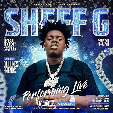 Sheff G Live