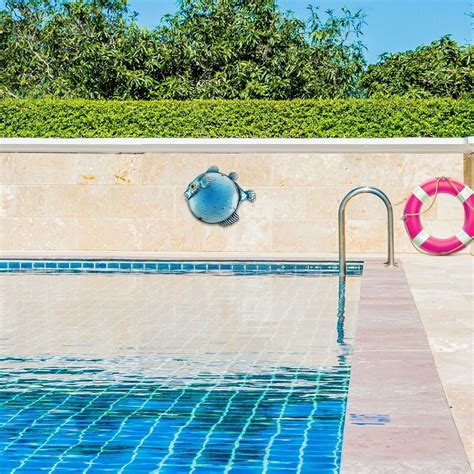 Badu Bg Произведения на изкуството за декорация на дома метални риби за декорация на градина