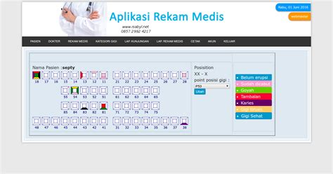 Aplikasi Rekam Medis Gigi Berbasis Web PHP MySQL Download Source