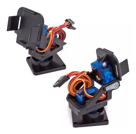 5x Suporte Pan Tilt Fpv Arduino Drone Pic Sem Servos Sg90 Frete Grátis