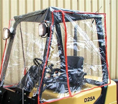 Forklift Weather Cover Guard Full And Top Cabin Canopy Sun And Rain