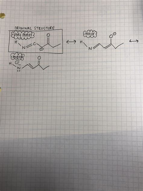 Resonance Structures Would These Two Be The Best For The Original I Have A Feeling The Third
