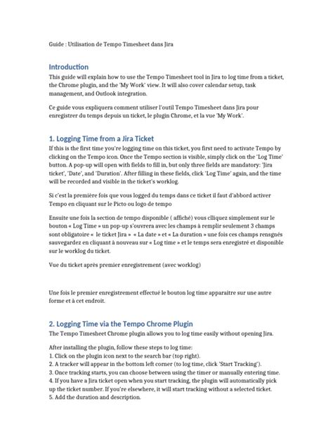 Tempo Timesheet Guide En Pdf