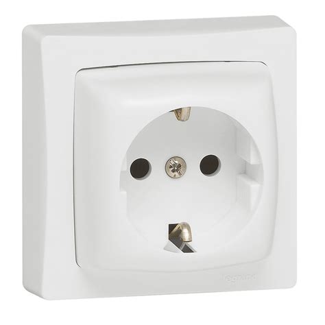Surface Mounting Socket Outlet German Std 2p E 16 A 250 V