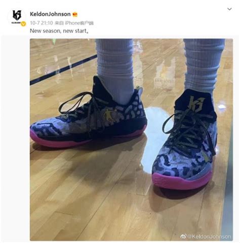 Nba 赛场再现中国品牌，马刺队凯尔登·约翰逊身着乔丹体育新战靴强势复出 极客公园