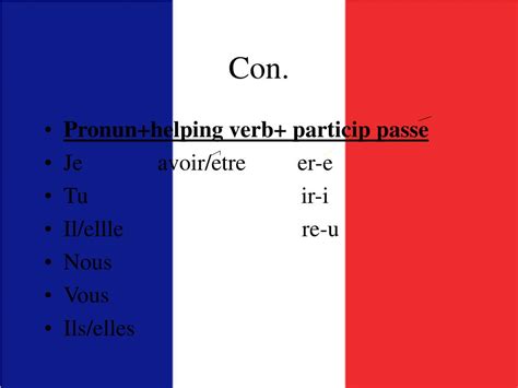 Ppt The Passe Compose Powerpoint Presentation Free Download Id4658415