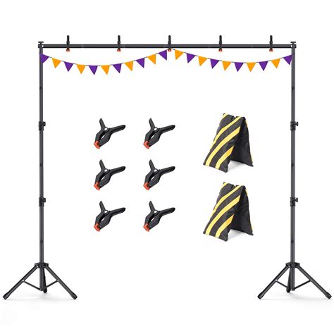 Backdrop Stand 10x75ft Height Adjustable And Width Adjustable
