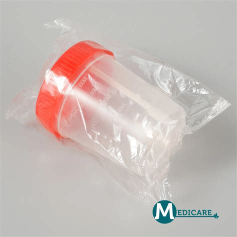 Pp Plastic Disposable Urine Collection Sampling Bottle Container