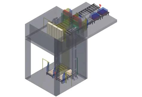 Double Lifting System For Goods Logistics Alfatec Gmbh Fördersysteme