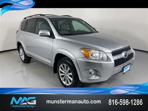 Used 2010 Toyota Rav4 Limited For Sale In Blue Springs Mo At Munsterman Automotive Group Vin