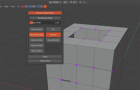 Highlight Mesh Edges Modeling Blender Artists Community