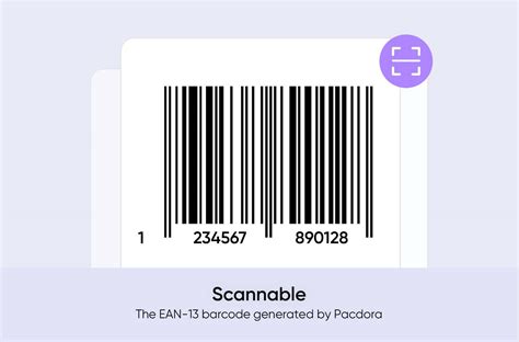 Free Ean 13 Barcode Generator Online ｜pacdora