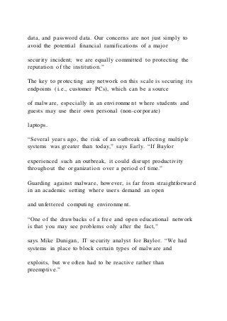 Customer Case Study 2010 Cisco Systems Inc All Rig PDF