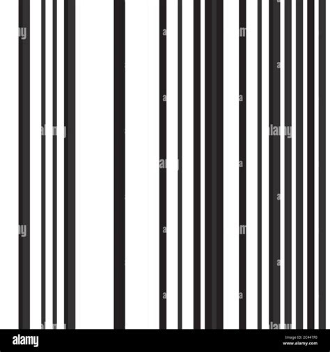 Seamless Pattern With Vertical Black Lines Stock Vector Image Art Alamy