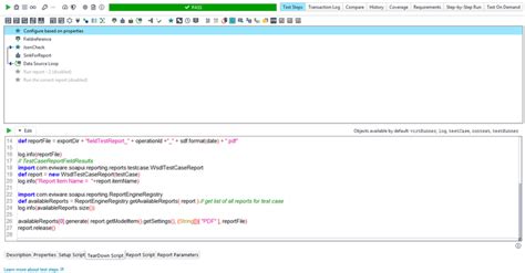 Difference Between Manual Reporting And Reporting Triggered By Teardown Script Smartbear Community