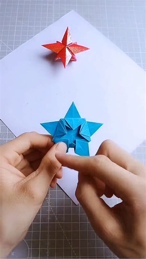 Gasherbrum 4 Intersecting Triangles Modular Origami No Glue Artofit