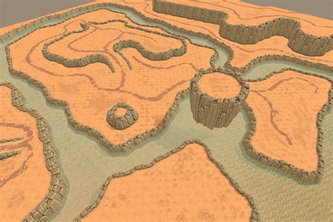 Tile World Modular Rocks
