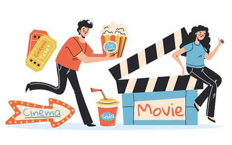 영화 시네마 비디오 카메라 영화 제작 프리미어 개념 벡터 그래픽 디자인 그림 요소 2명에 대한 스톡 벡터 아트 및 기타 이미지 2명 Premiere 감독 Istock