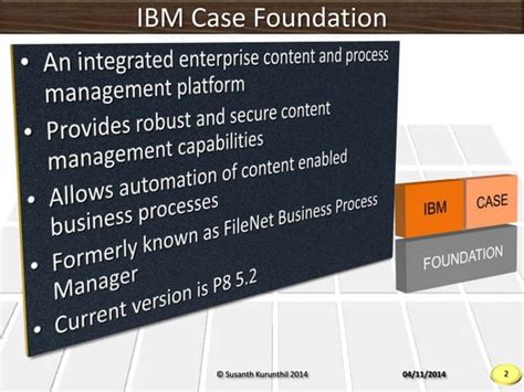 IBM Case Foundation Overview PPT Free Download