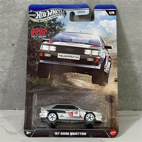 Hot Wheels Silver Series Rally Racers Audi Honda Ford Datsun Lancia