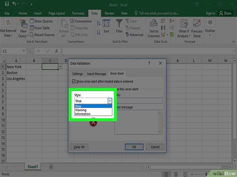 Eine Dropdown Liste In Excel Erstellen Mit Bildern WikiHow