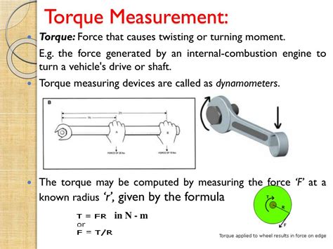 Ppt Measurement Of Force Torque And Pressure Powerpoint Presentation Id2607784