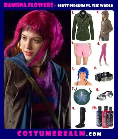 Ramona Flowers Pink Hair Outfit
