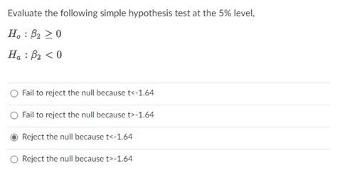 Solved Consider The Following Linear Regression Model That