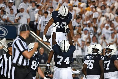 No 7 Penn State Routs West Virginia 38 15 In Season Opener