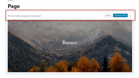 Invalid Or Unexpected Content In Gutenberg Blocks Motopress
