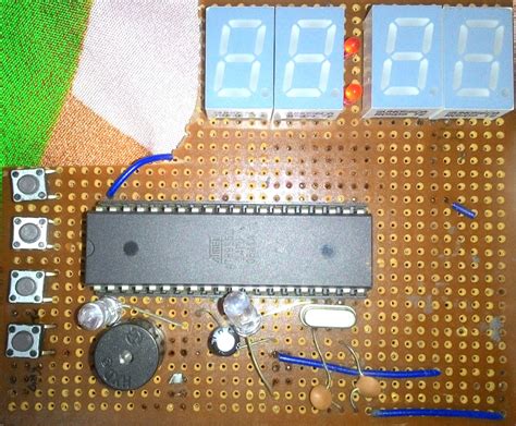 Digital Clock Using Microcontroller At89s52 Without Rtc Circuit 4 Steps With Pictures