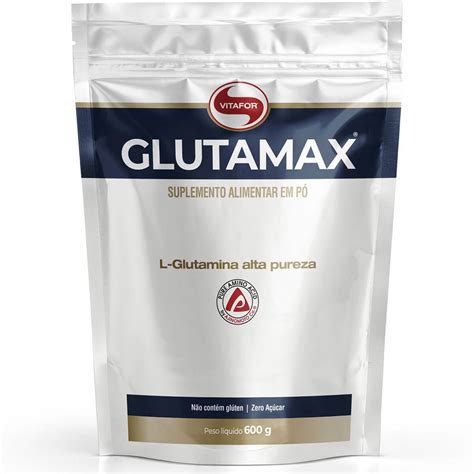 Glutamina Glutamax Refil 600g Vitafor Meu Mundo Fit
