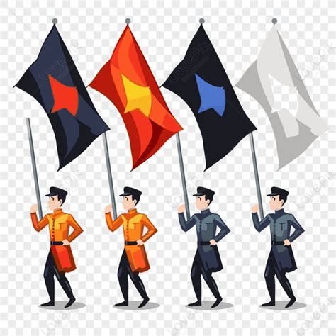 컬러 가드 벡터상표클립 아트만화 Png 일러스트 무료 다운로드 Lovepik