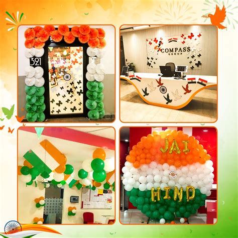 Celebrate Independence Day With Tri Colour Decorations Delhi Ncr Celebrate Independence Day With Tri Colour Decorations Delhi Ncr