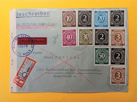 All Besetzung Zensur Eil R Brief Mühlau Wolfenbüttel 1947 Kaufen Auf Ricardo