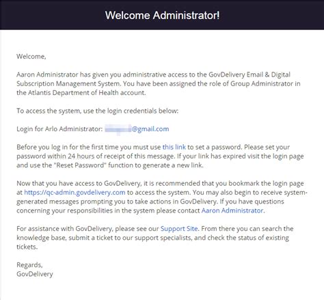 Adding And Removing Administrators Granicus Support