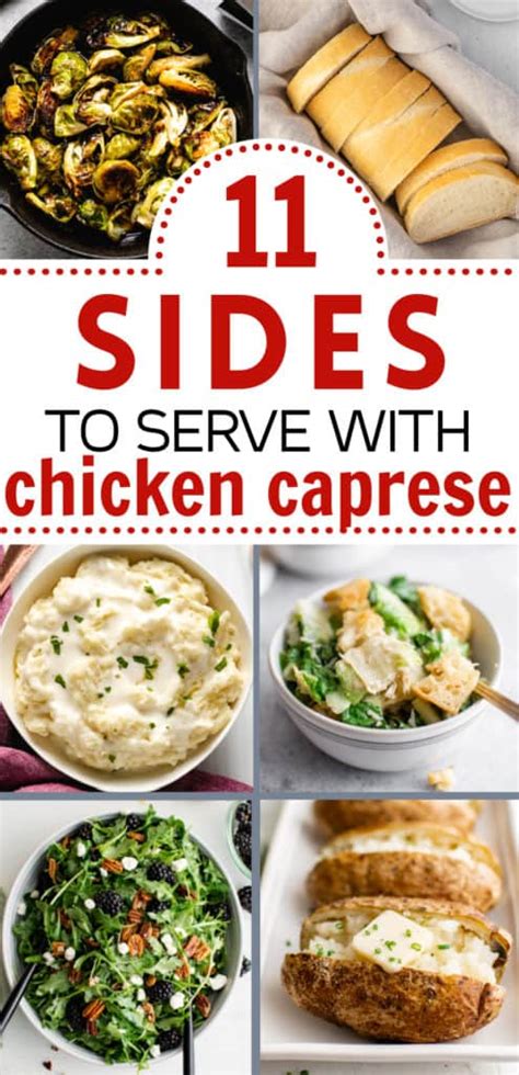 What To Serve With Chicken Caprese Best Side Dishes