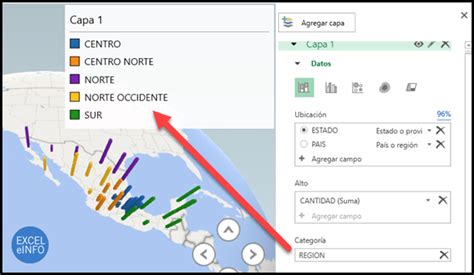 Graficar Mapas D En Excel Usando Power Map Sergio Alejandro Campos
