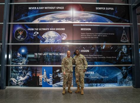 Usspacecom Hosts Chief Master Sgt Of The Space Force United States