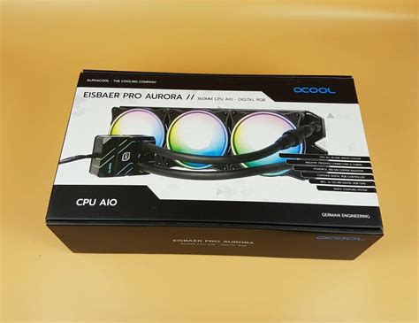 Alphacool Eisbaer Pro Hpe Aurora 360 Cpu Aio Review