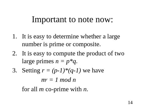 1 rsa 2 prime numbers