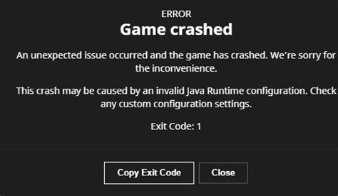 Game Crash Rallthemods